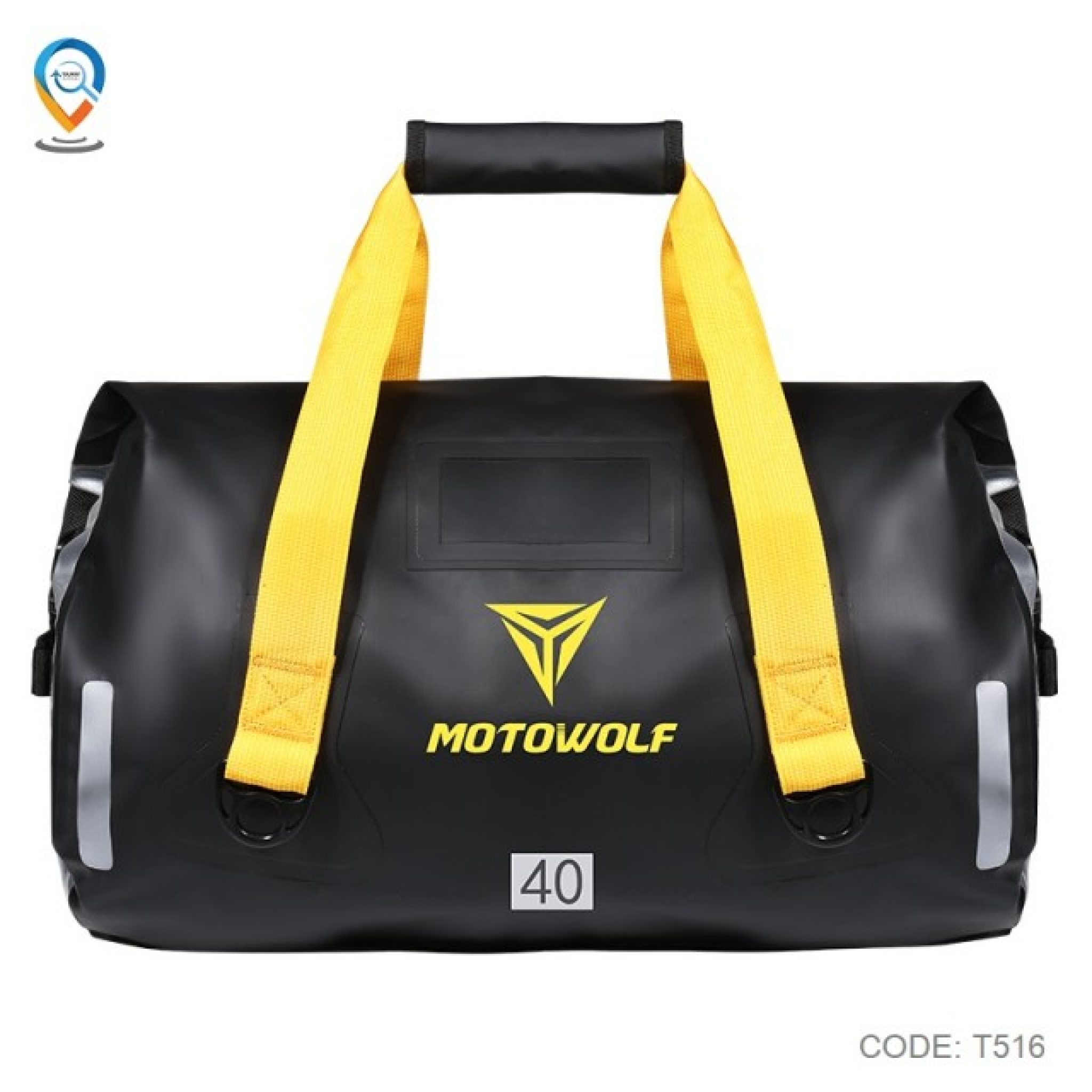MOTOWOLF Folding Waterproof Duffle Bag - Tourist Signal