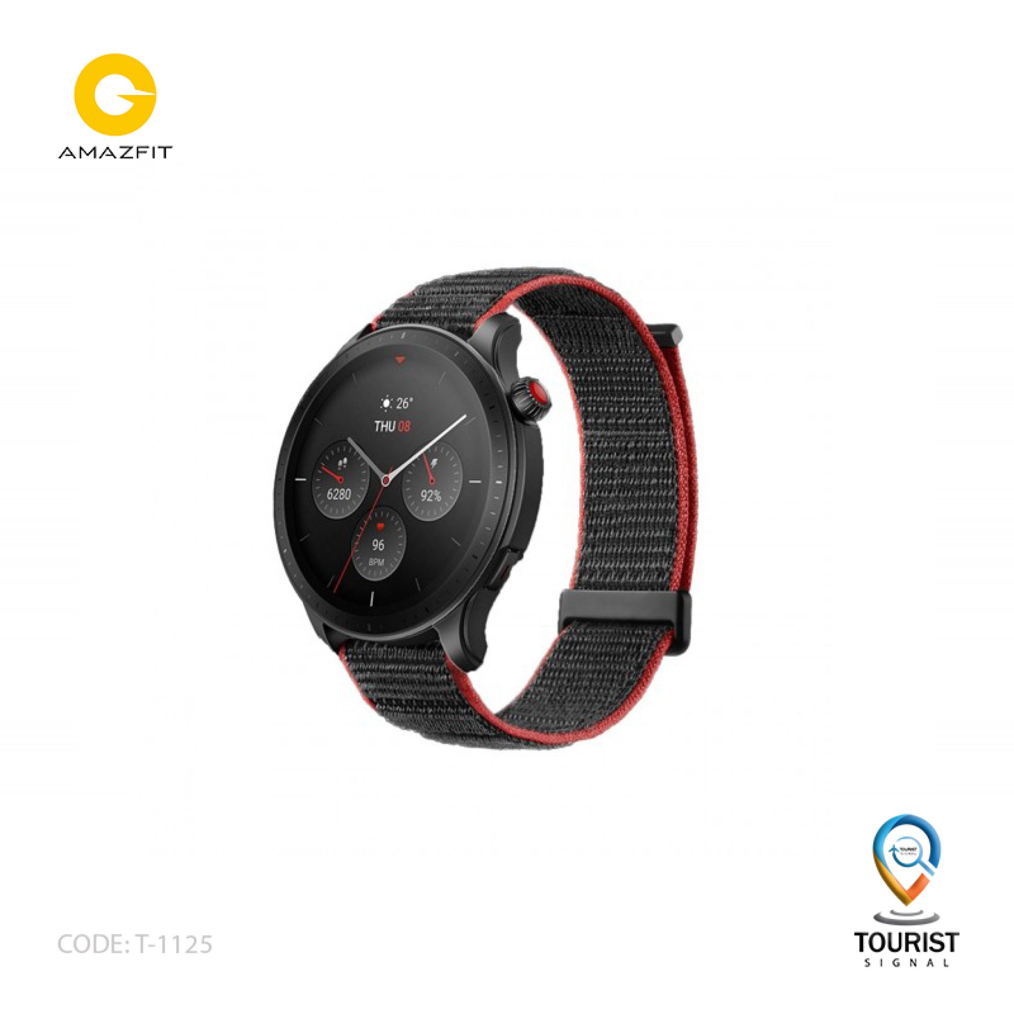 Amazfit GTR 4 Smartwatch - Tourist Signal